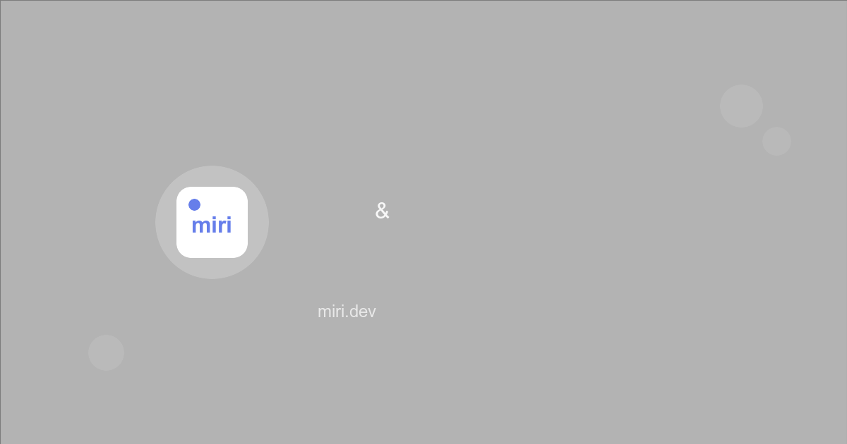 miri.dev - 간편한 웹사이트 배포 플랫폼
